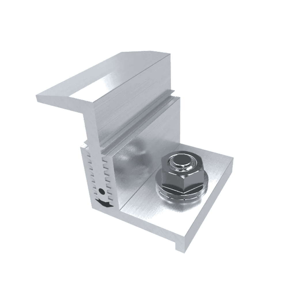 Fast-Rack End Clamp Adjustable for 35-50mm Frames - Kizuna