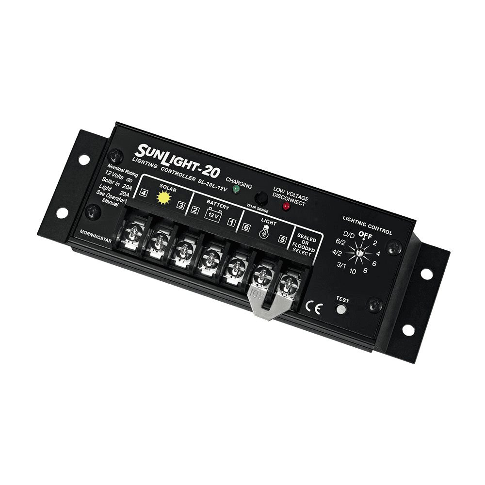 Morningstar SunLight 20A 12V Solar Lighting Controller - Kizuna