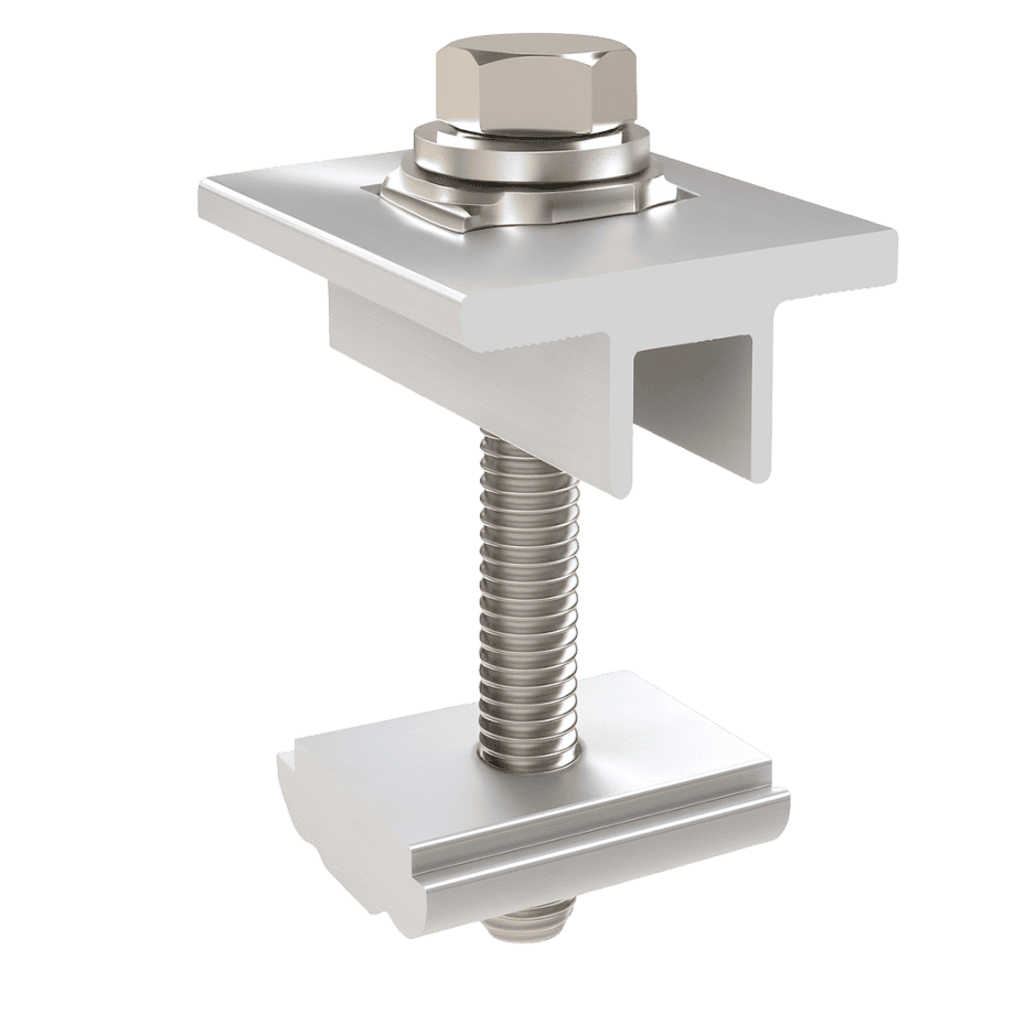 Kinetic Solar Mid Clamp Adjustable for 30-46mm Frames - Kizuna
